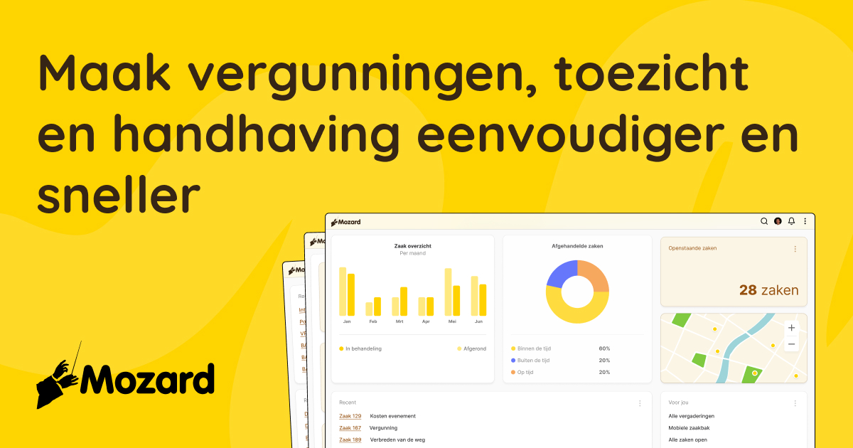 Mozard - Vergunningen, toezicht en handhaving